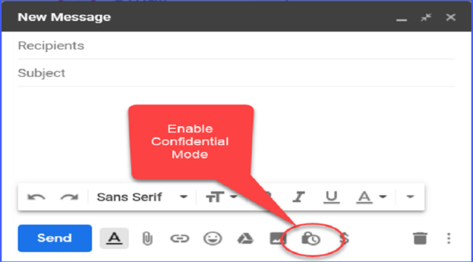 Gmail: How to send a confidential email?