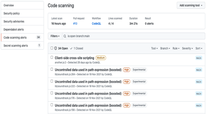 GitHub: code scanning now finds more vulnerabilities GitHub: code scanning now finds more vulnerabilities