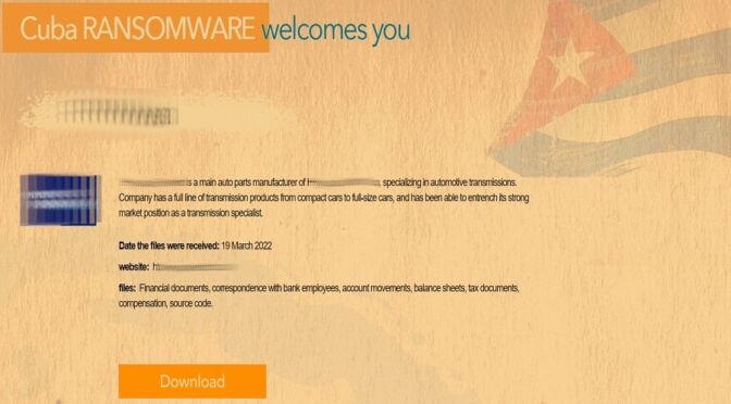 Cuba ransomware: New version found in recent attacks